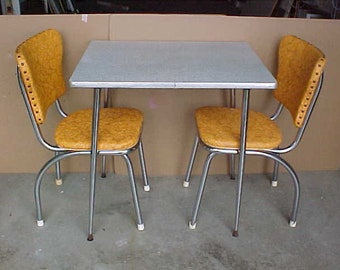 Formica Table and Chairs - Etsy