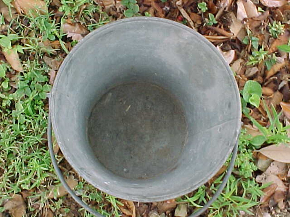 Antique Heavy Metal Galvanized Farmhouse Rustic Old Metal - Etsy