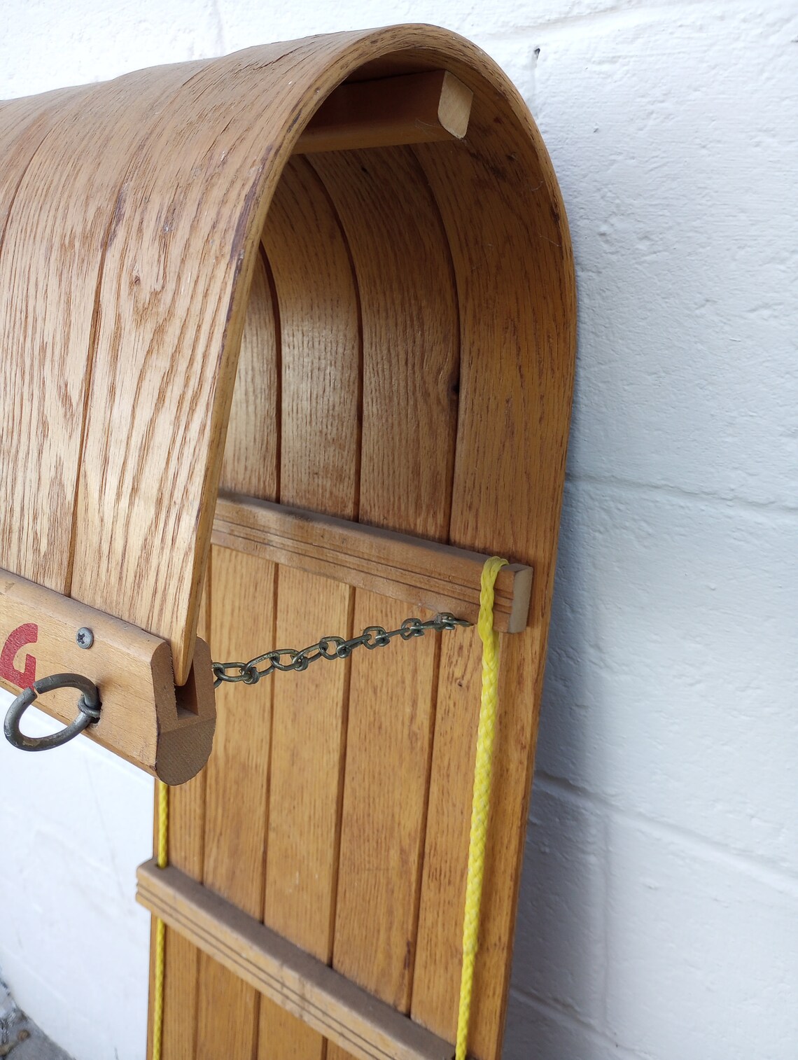 Vintage Gladding Tobaggan Sled Display Cabin Decor.ski Lodge Decor ...