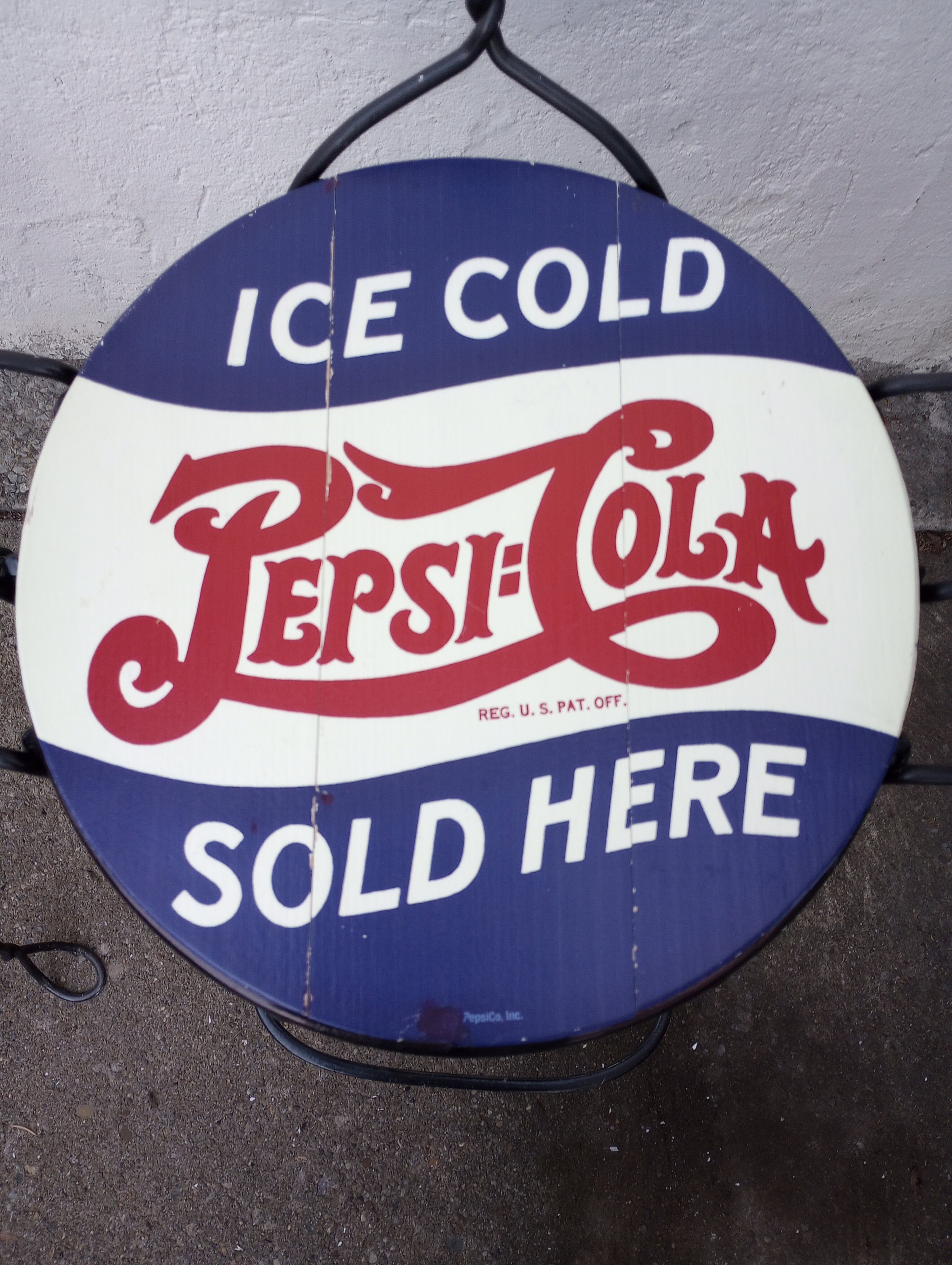 Antique Pair of Pepsi Cola Ice Cream Parlor Bar Stools Counter Stools ...