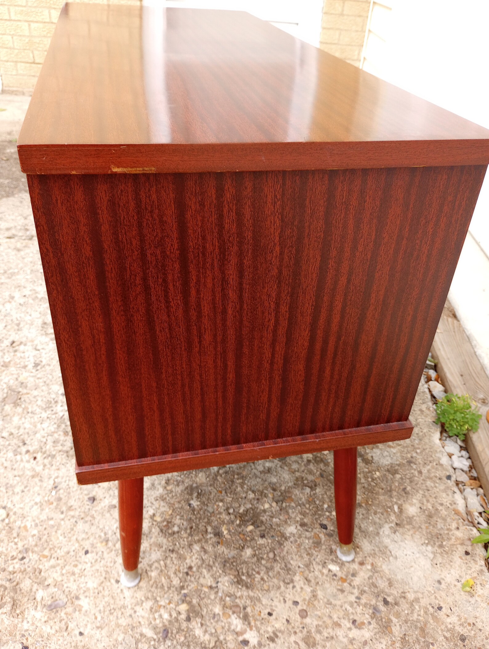 Vintage Mid Century Modern Vinyl Record Album Storage Cabinet - Etsy