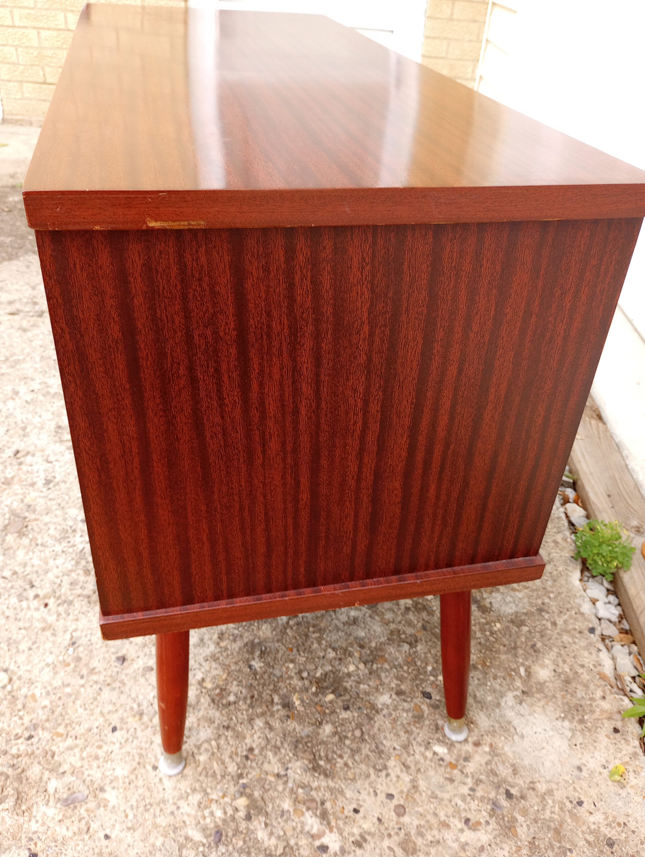 Vintage Mid Century Modern Vinyl Record Album Storage Cabinet - Etsy