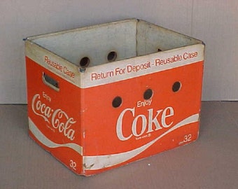 Vintage Coke Crate - Etsy