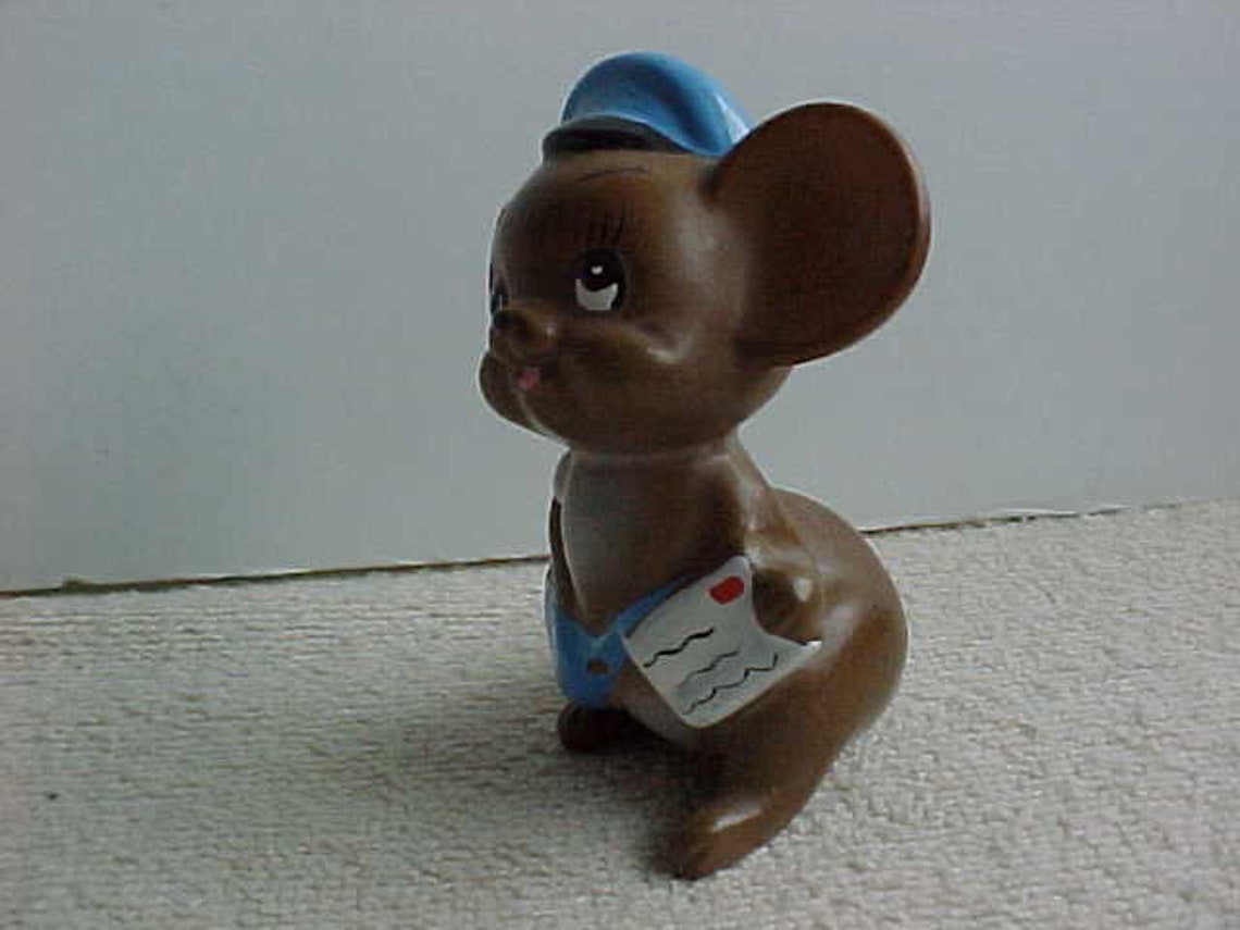 Vintage Collectible Josef Originals Mail Carrier Mailman Mouse With ...