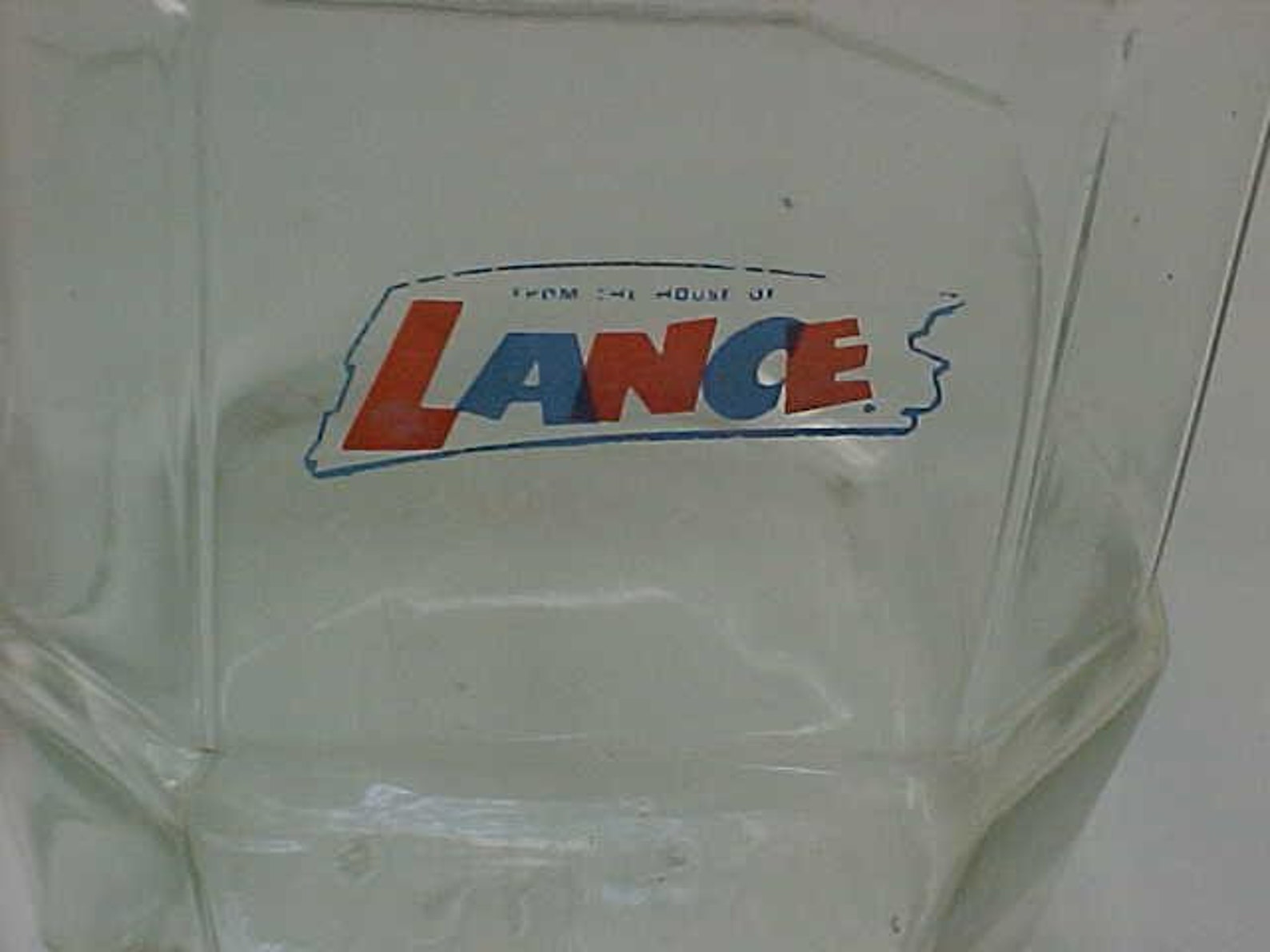 Vintage Large Lance Cracker Counter Display Jar With Glass Lid - Etsy