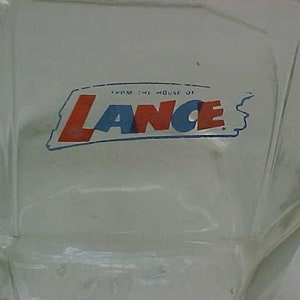 Vintage Large Lance Cracker Counter Display Jar With Glass Lid - Etsy