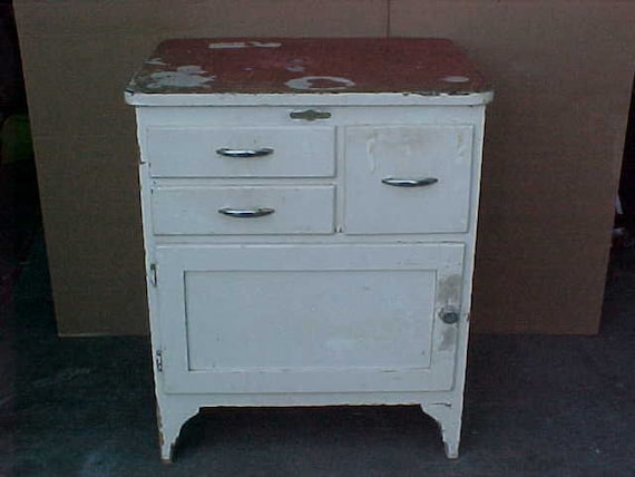 Antique Wooden Storage Kitchen Cabinet Farmhouse Country - Etsy