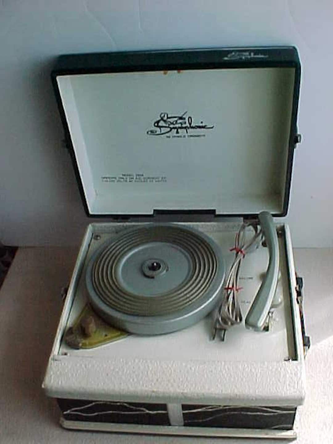 Vintage 1960's Original Symphonic Portable Record Player Stereo Movie ...
