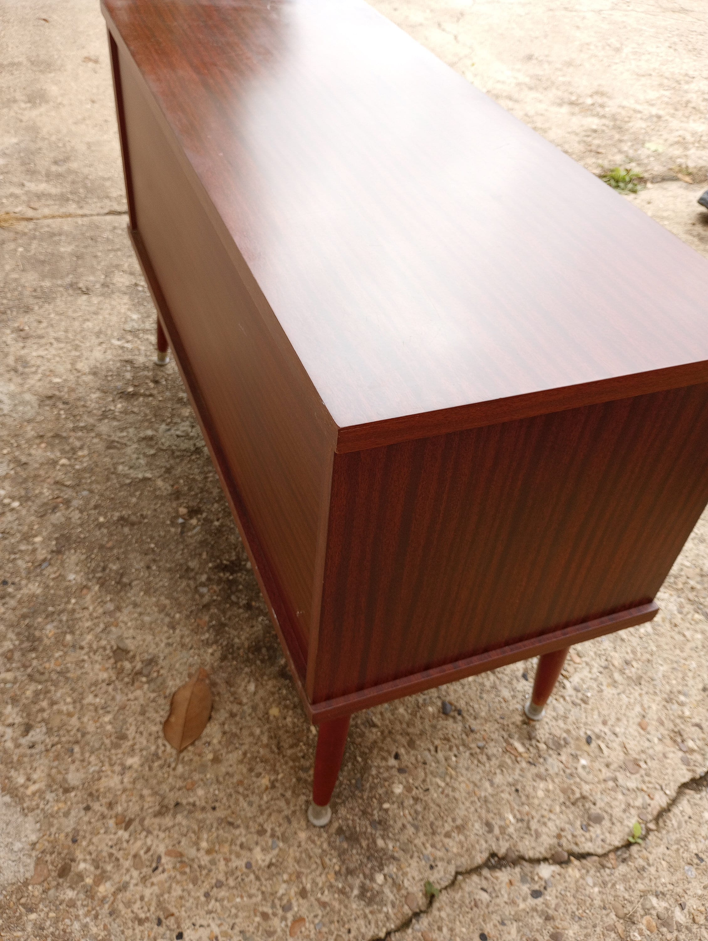 Vintage Mid Century Modern Vinyl Record Album Storage Cabinet - Etsy