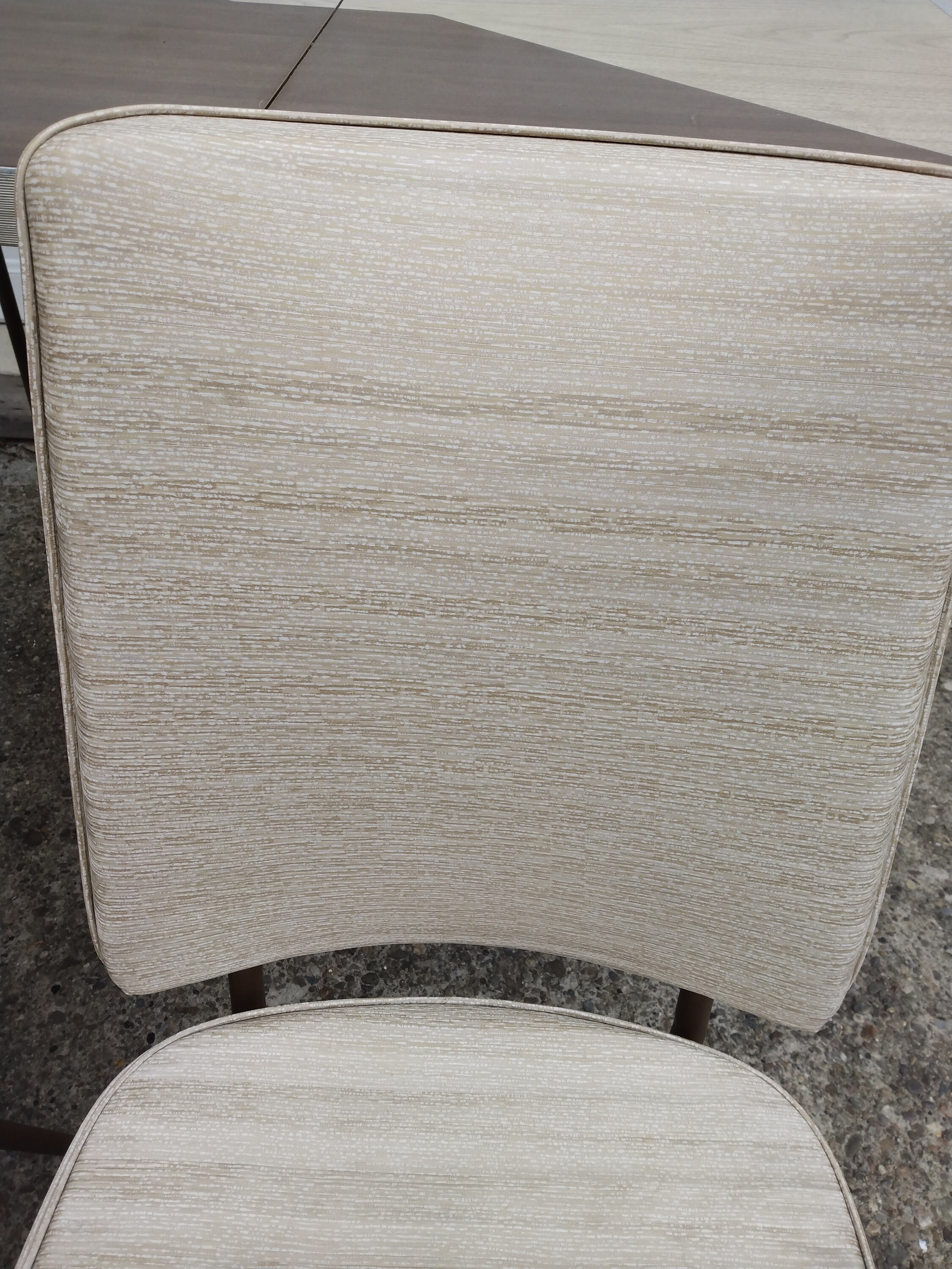 Vintage 1960' Diner Style Formica Kitchen Table and Two Chairs Mid ...