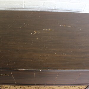 Emerson Vintage Record Player Console Cabinet With Am Radio 1950's ...