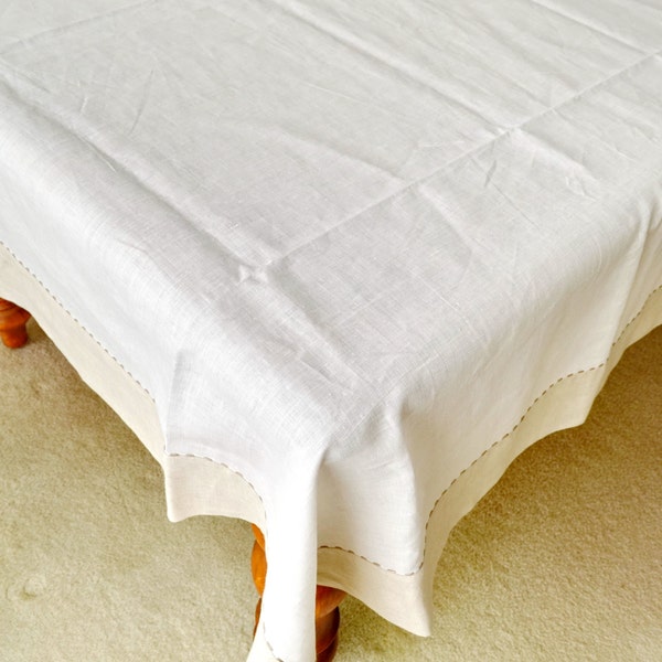 Natural Tablecloth - Etsy Australia