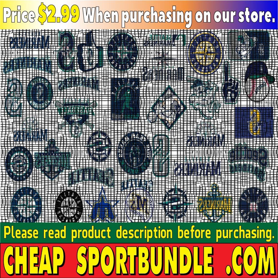 Seattle-mariners Baseball Team Svg, Seattle-mariners Svg, MLB Svg ...