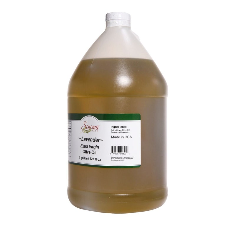 Lavender Infused Extra Virgin Olive Oil Bulk 1 Gallon / 3.8 | Etsy