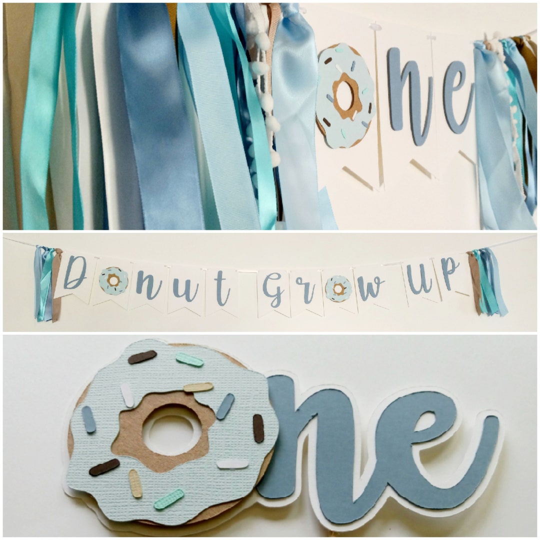 Donut Party Package, Donut 1st Birthday Decorations, Custom Donut ...