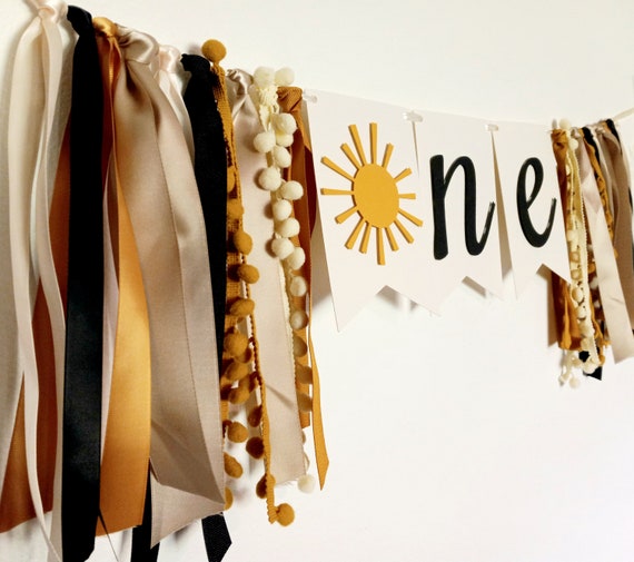 Desert Sun Banner Rustic Sunshine Theme Earth Tone First - Etsy