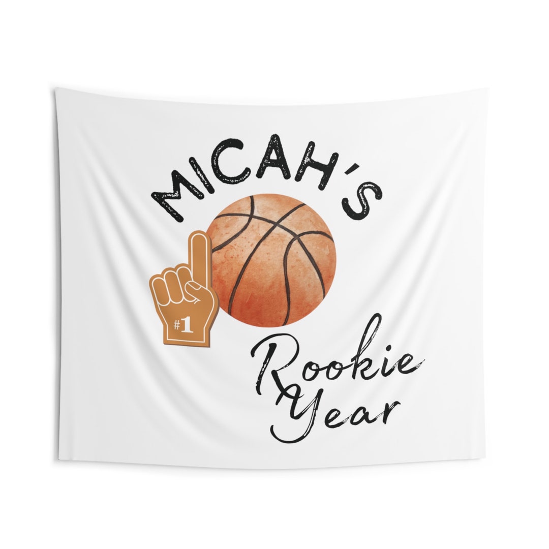 Retro Style Basketball First Birthday Decor, Neutral Basketball Theme ...