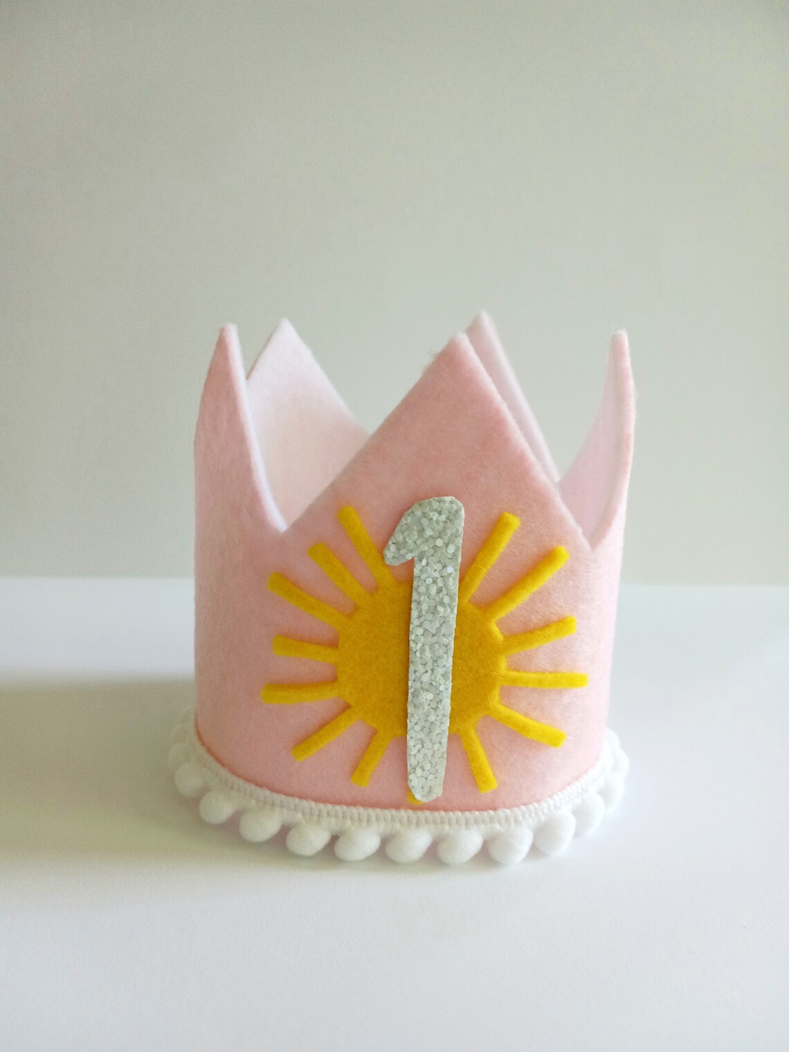 Pink Sun Crown, Sunshine Crown Girl, Here Comes the Sun, Custom Crown ...