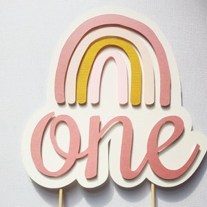 Boho Rainbow Party Package, Rainbow 1st Birthday Party Decorations ...