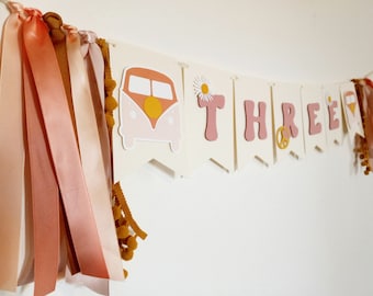 Young Wild & Three Banner 3rd Birthday Banner Three Years - Etsy