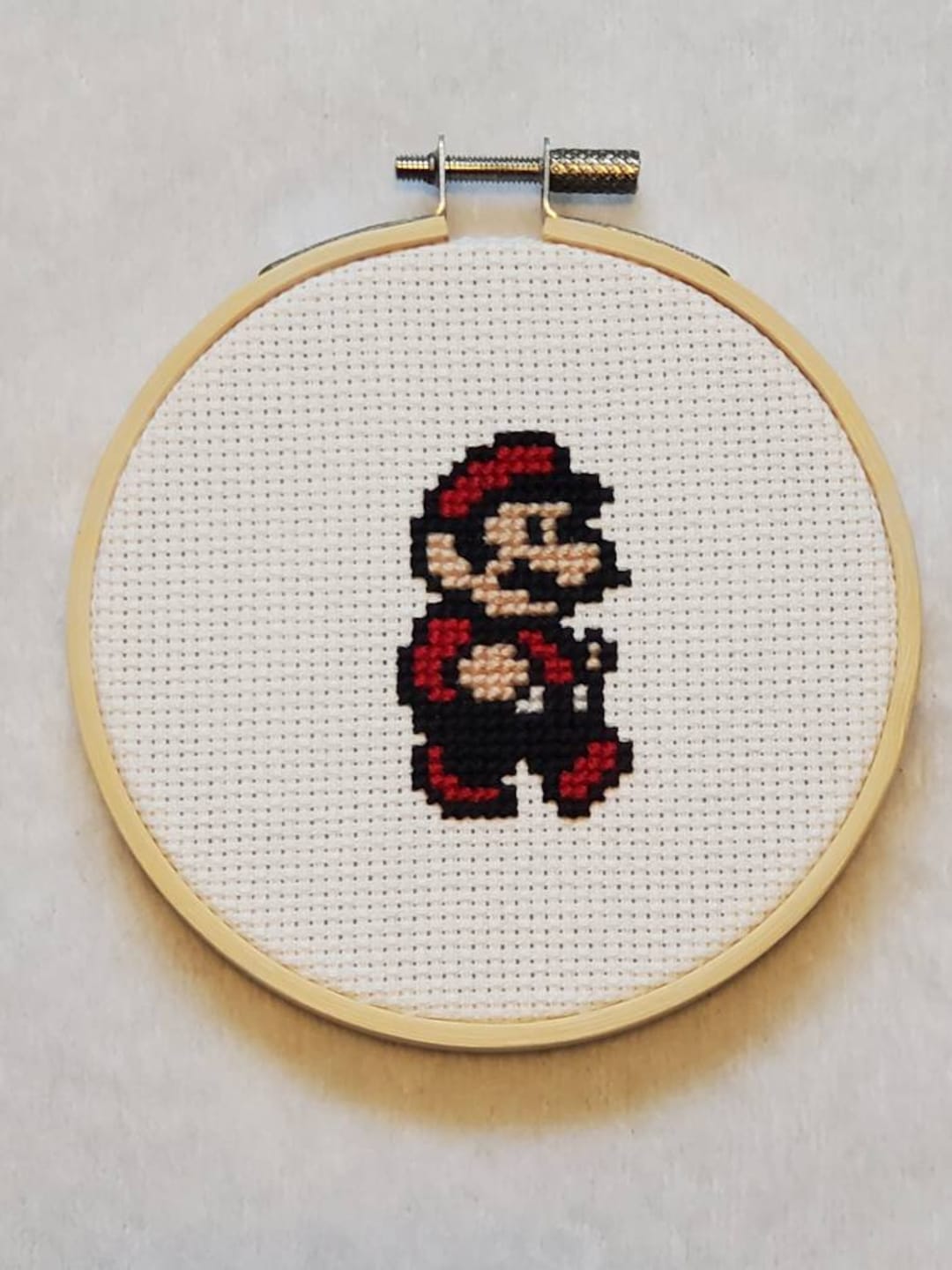 Mario Cross Stitch Art - Etsy
