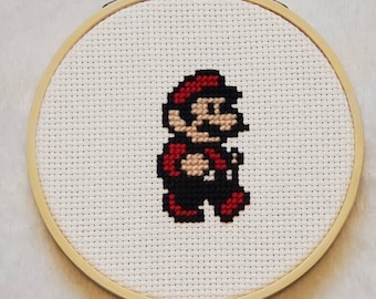 Super Mario Cross Stitch / Hama Bead Pixel Art Pattern - Etsy