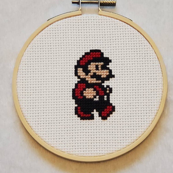 8 Bit Cross Stitch - Etsy