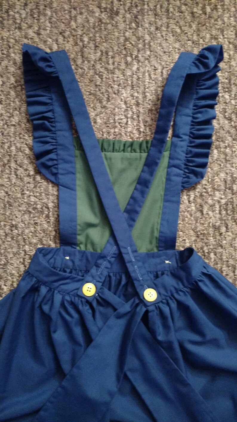 Child's Super Mario Bros Inspired Luigi Costume Penifore Apron - Etsy