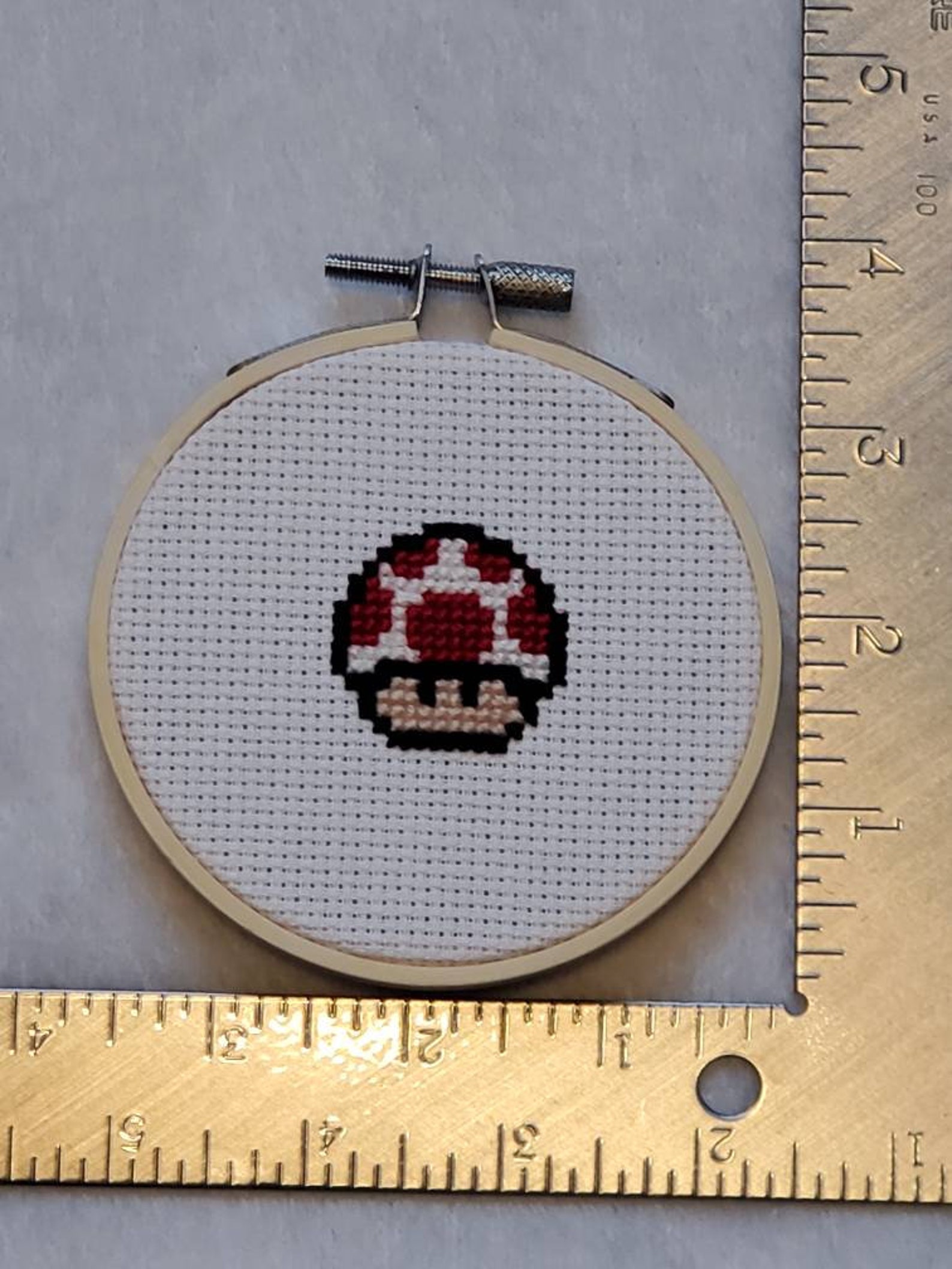 Classic Style Red Mario Mushroom - Etsy