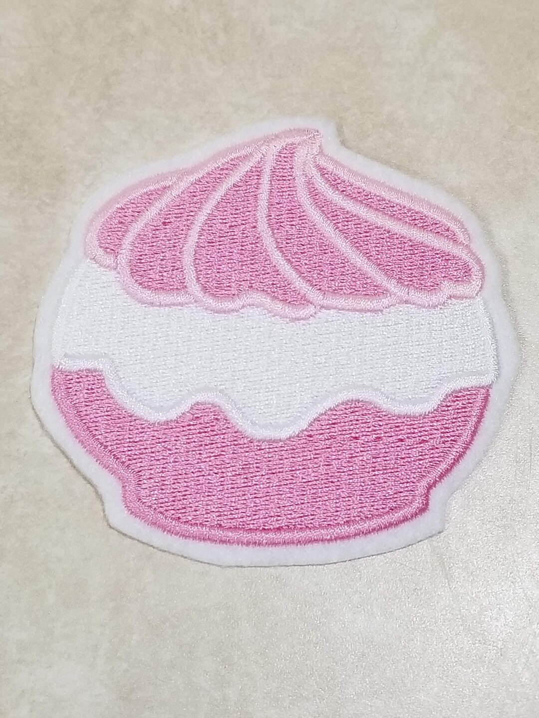 Pink Frosted Pokepuff Inspired Iron on Patch - Etsy