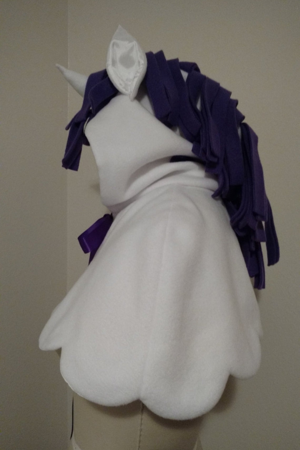 MLP Rarity Inspired Fleece Lolita Adult Scalloped Edge Cape - Etsy