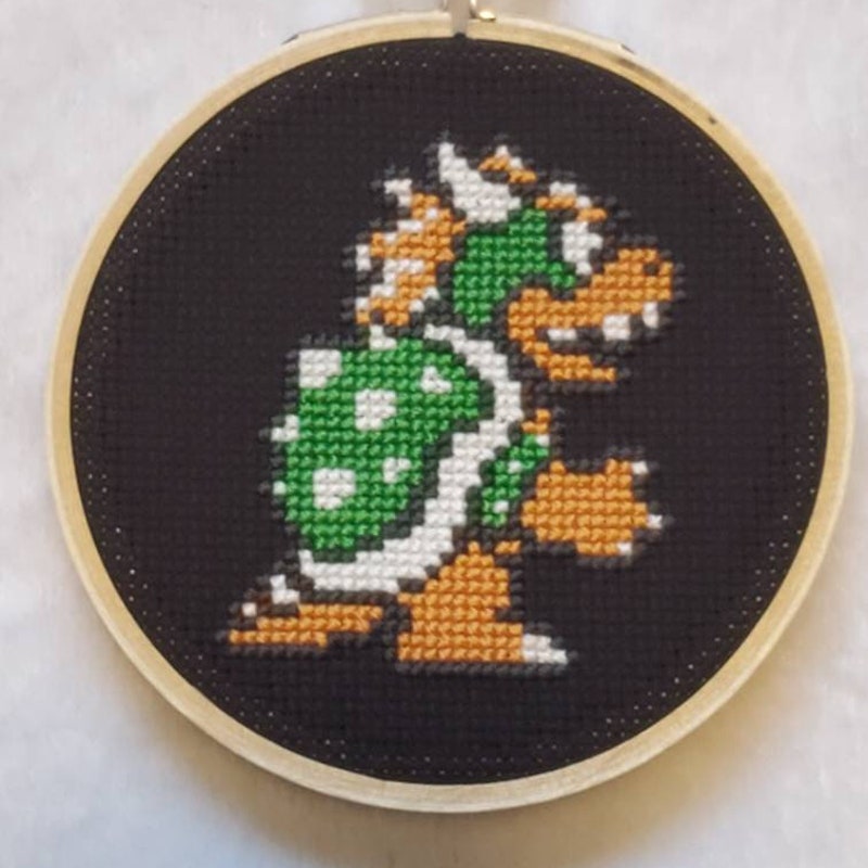 Bowser 8 Bit Art - Etsy