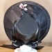 Black Satin Gothic Lolita Romantic Era Bonnet - Etsy