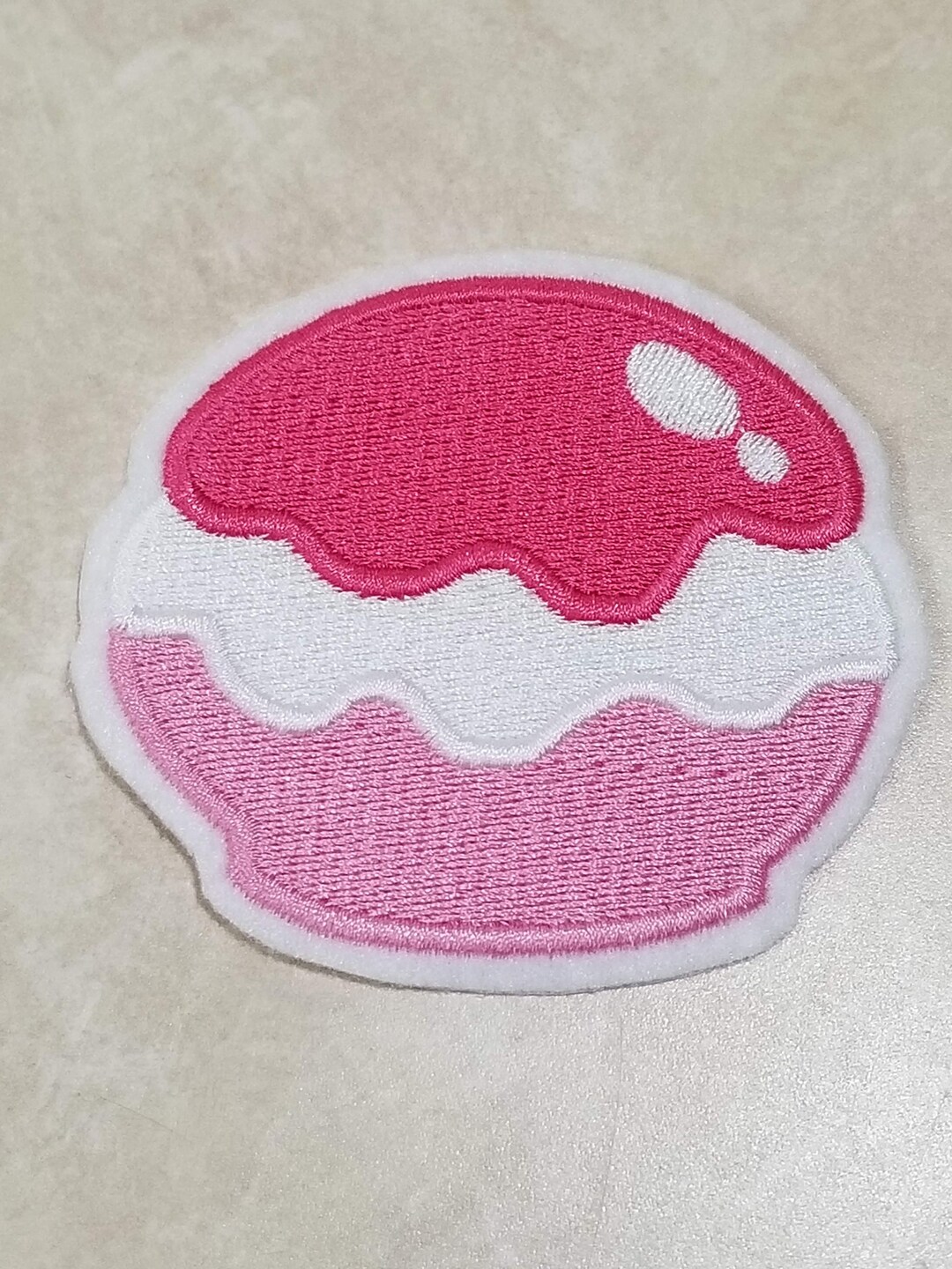 Pink Pokepuff Inspired Iron on Patch - Etsy