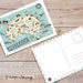 Map of Australia Postcard Cute Illustrated Australia Map - Etsy Australia