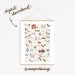 Farm Alphabet Print | Illustrated A-Z Farm Animals Poster | ABC Nursery ...