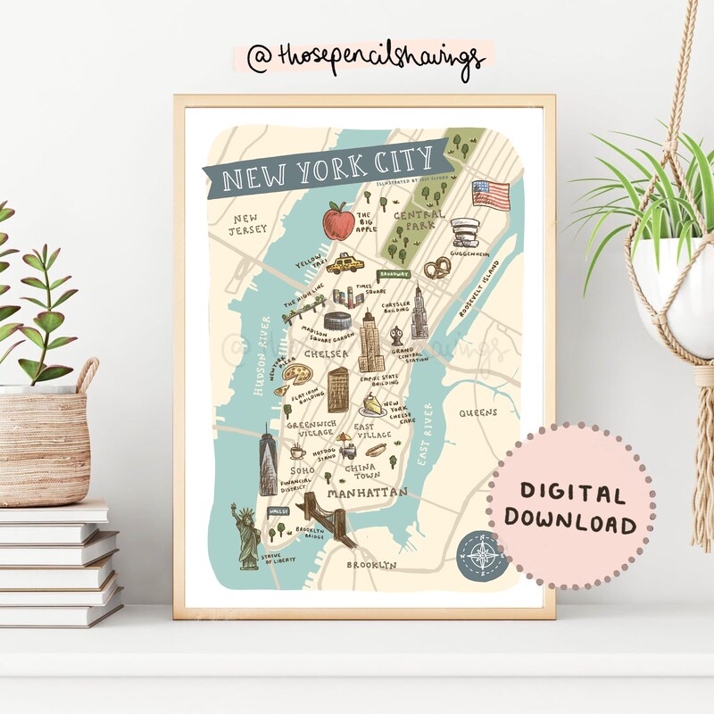 New York Nyc - Etsy