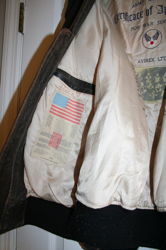AVIREX Genuine LEATHER Type G-1 U.S. NAVY Bomber Jack… - Gem