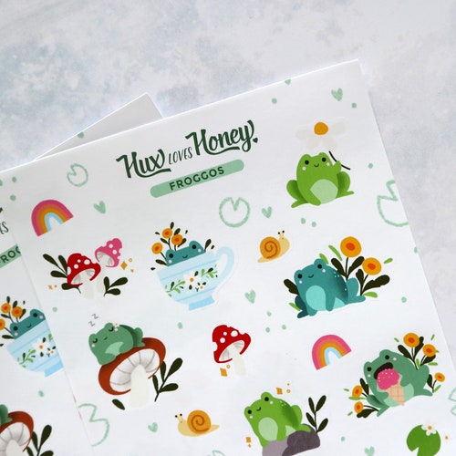 Animals in Jumpers A6 Sticker Sheet Bullet Journal Stickers - Etsy