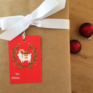 Yule Goat Gift Tag Gift Wrap - Etsy