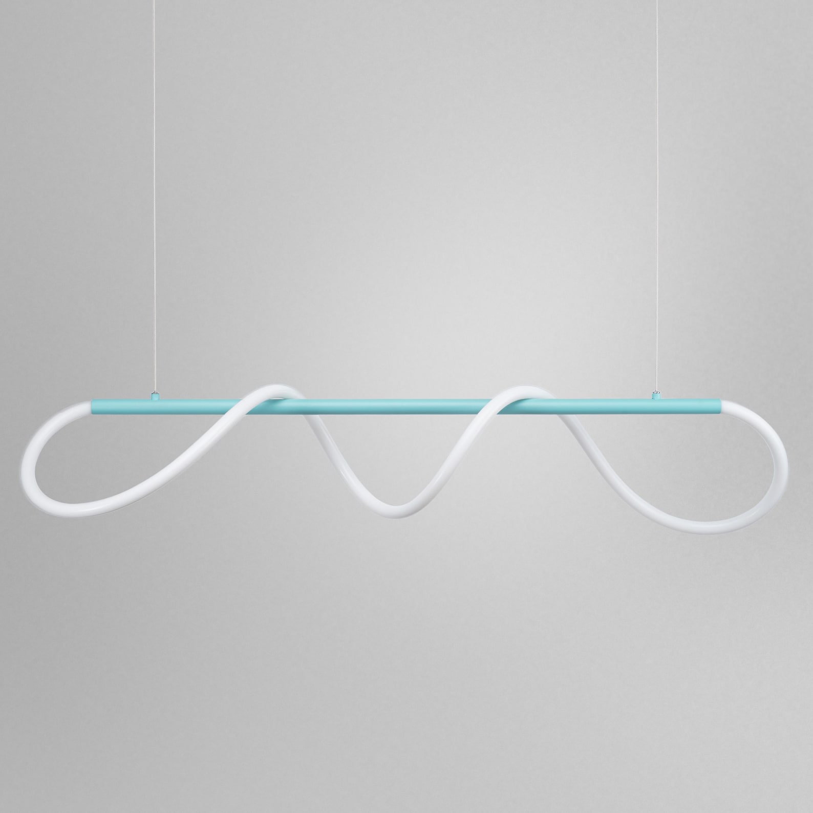 Chic Pendant Lighting Featuring Flexible LED Rope, Stylish Illumination ...