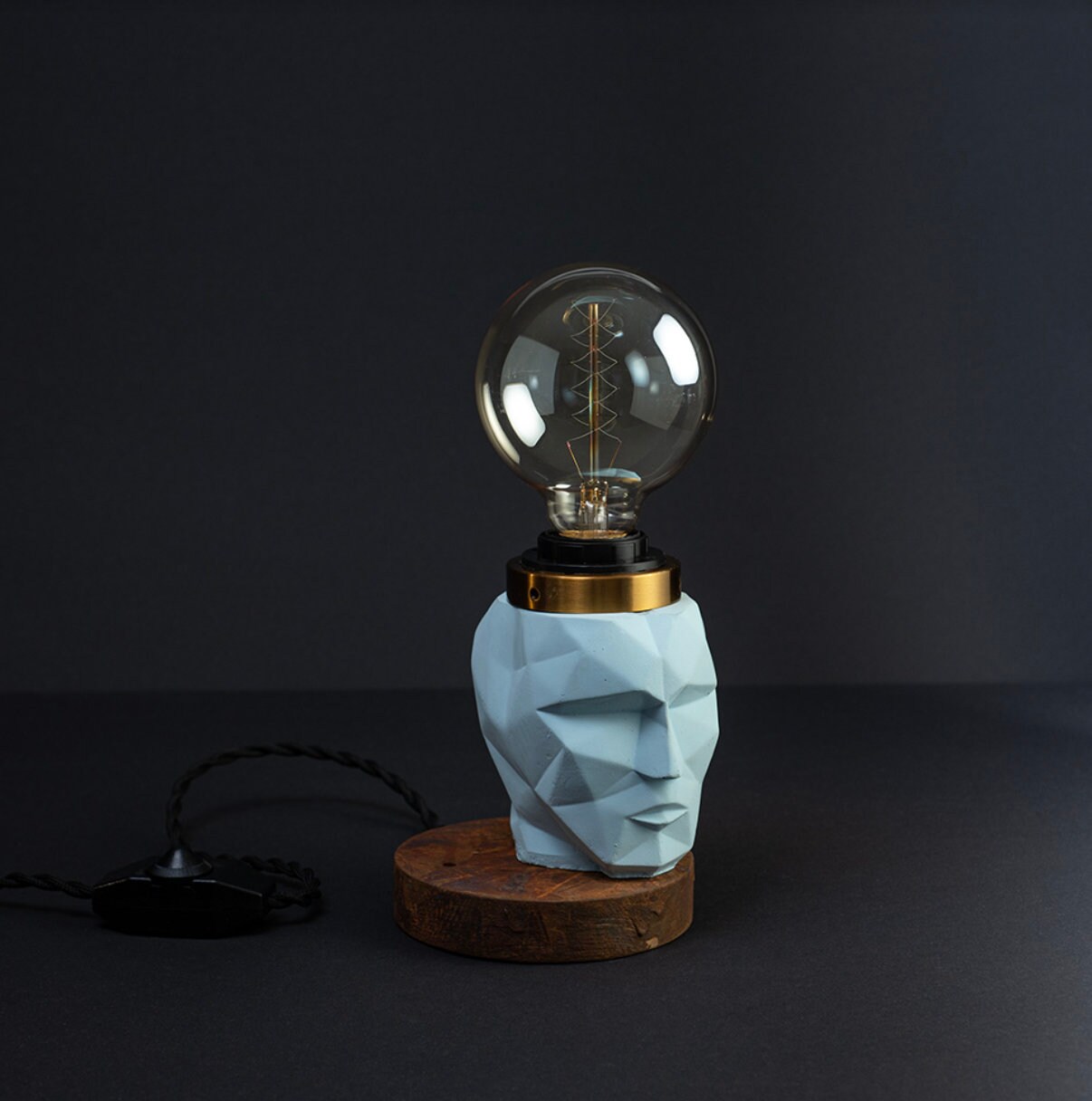 Face Style Desk Lamp, Table Lamp, Dimmable Desk Lamp, Desk Accessories ...