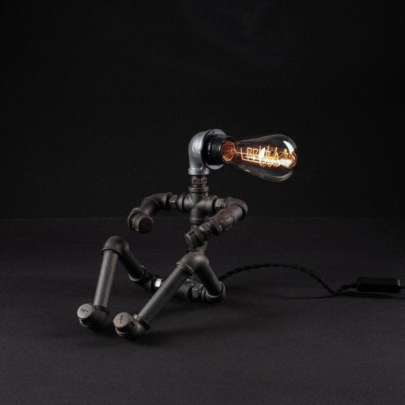 Plumbing Pipe Lamp - Etsy