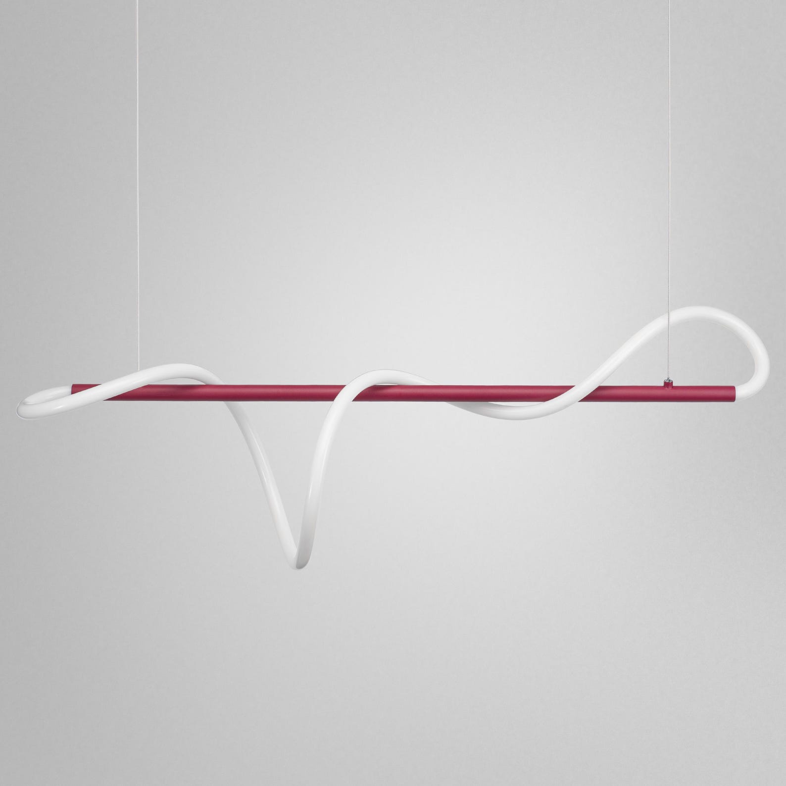 Chic Pendant Lighting Featuring Flexible LED Rope, Stylish Illumination ...