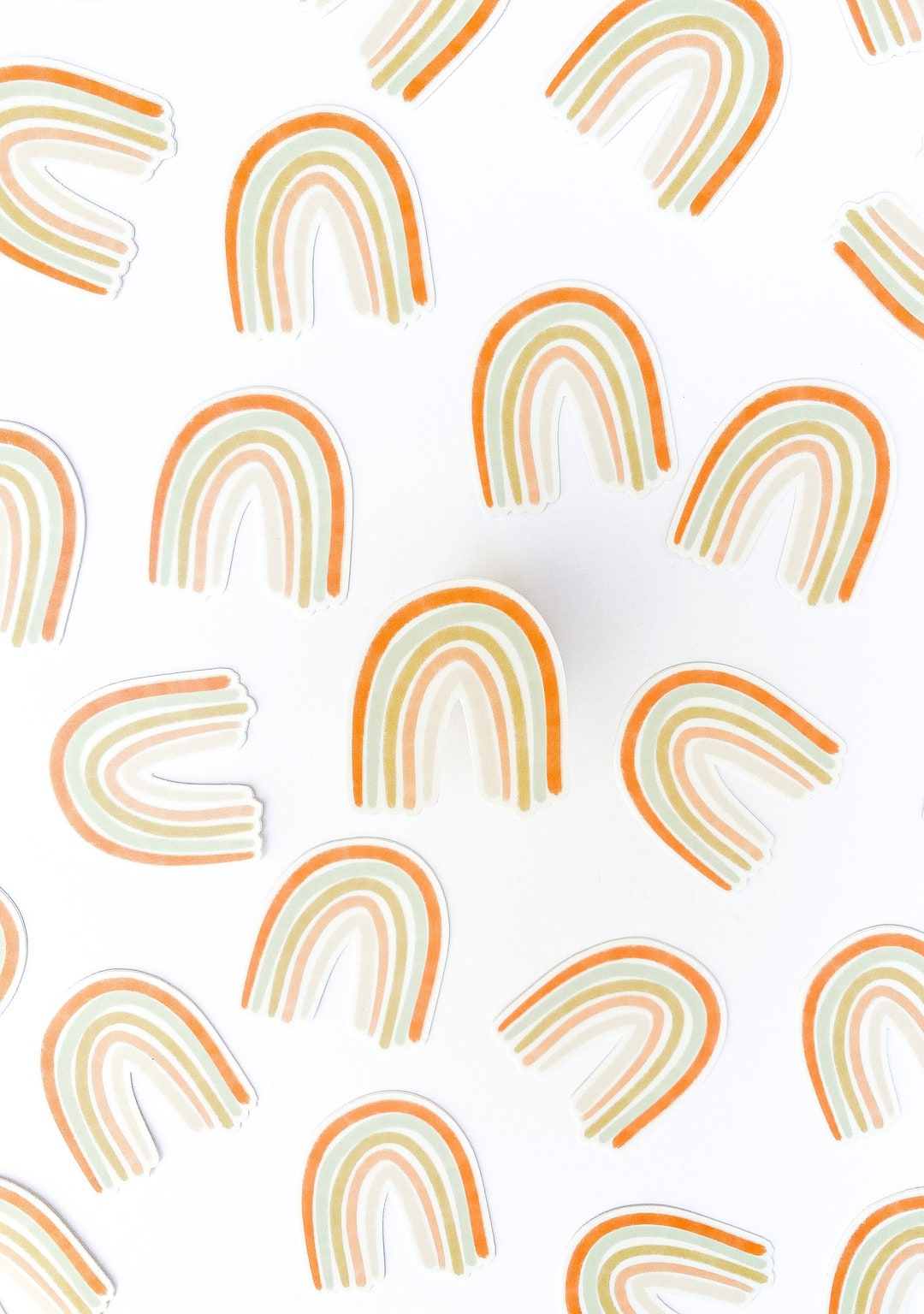 Rainbow Vinyl Sticker | Mini Rainbow Sticker | Sunshine Sticker ...