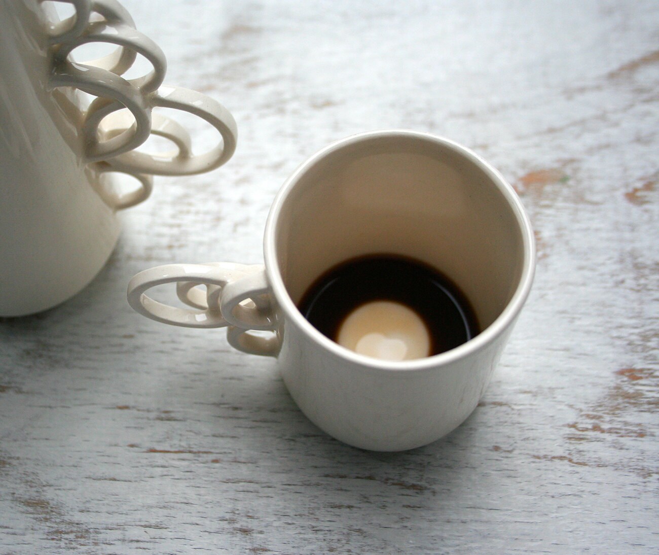 Mug Cottage Chic Decor Coffee Cup Kitchen Collectible Cup | Etsy