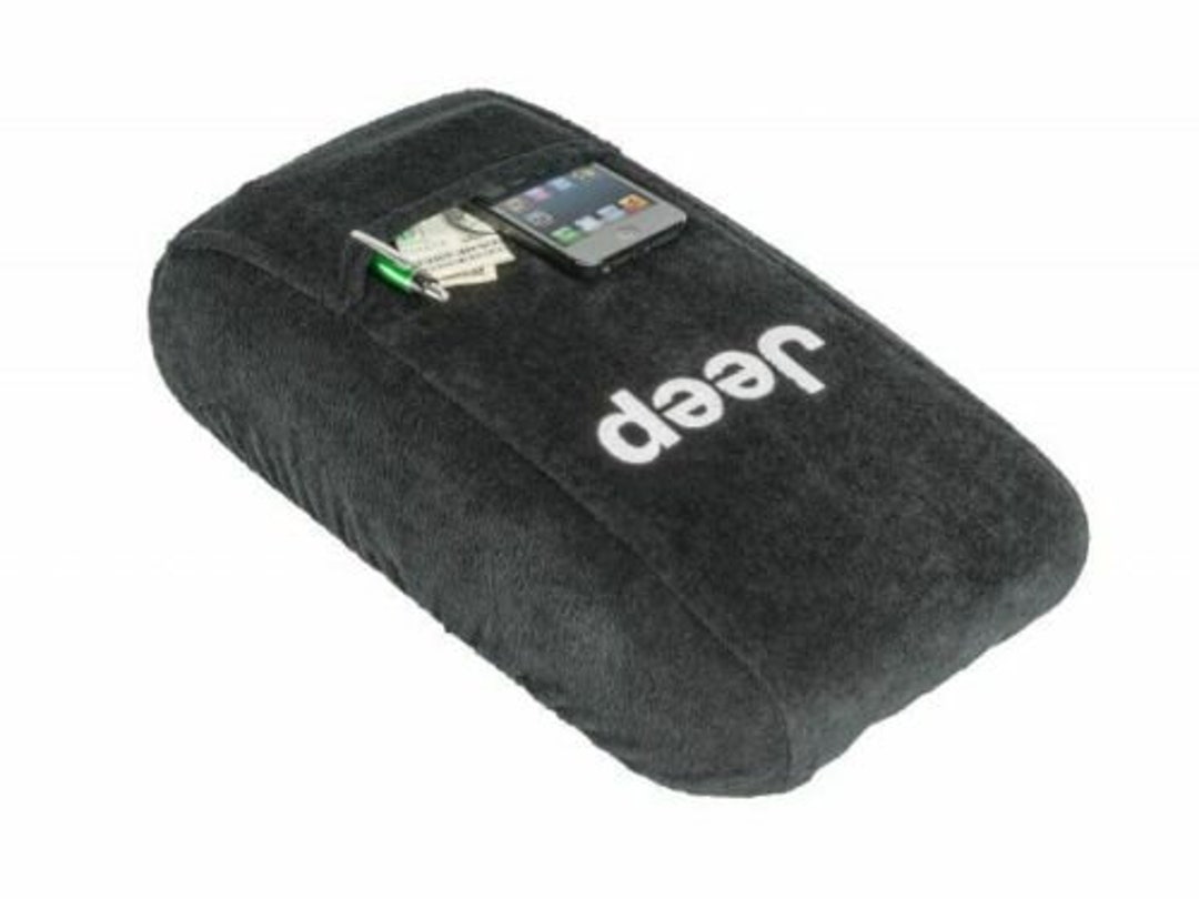 Seat Armour Console Cover With Jeep Logo - Fits Grand Cherokee 2005 ...