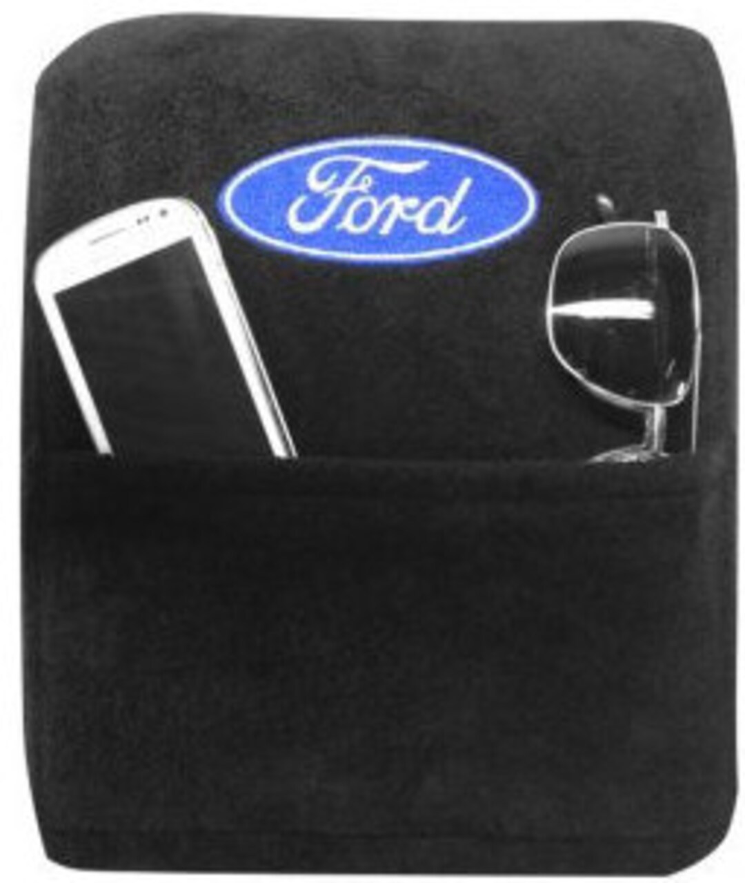 Console Cover With Ford Logo - Fits 2011-2022 Ford F150 Jump Seat ONLY ...