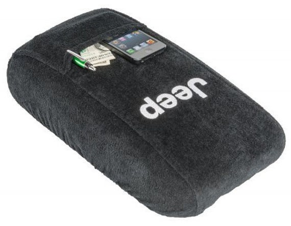 Center Console Cover With Jeep Logo Black W/ Silver Logo | Etsy