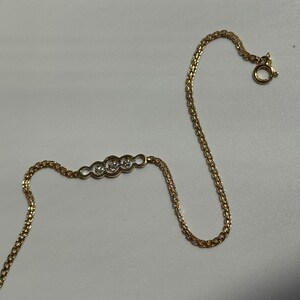 Vintage Estate Mod Geometric Anklet in 14k Gold and Diamonds - Etsy